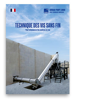 Technique de convoyage pour biomasse - Konrad Pumpe GmbH